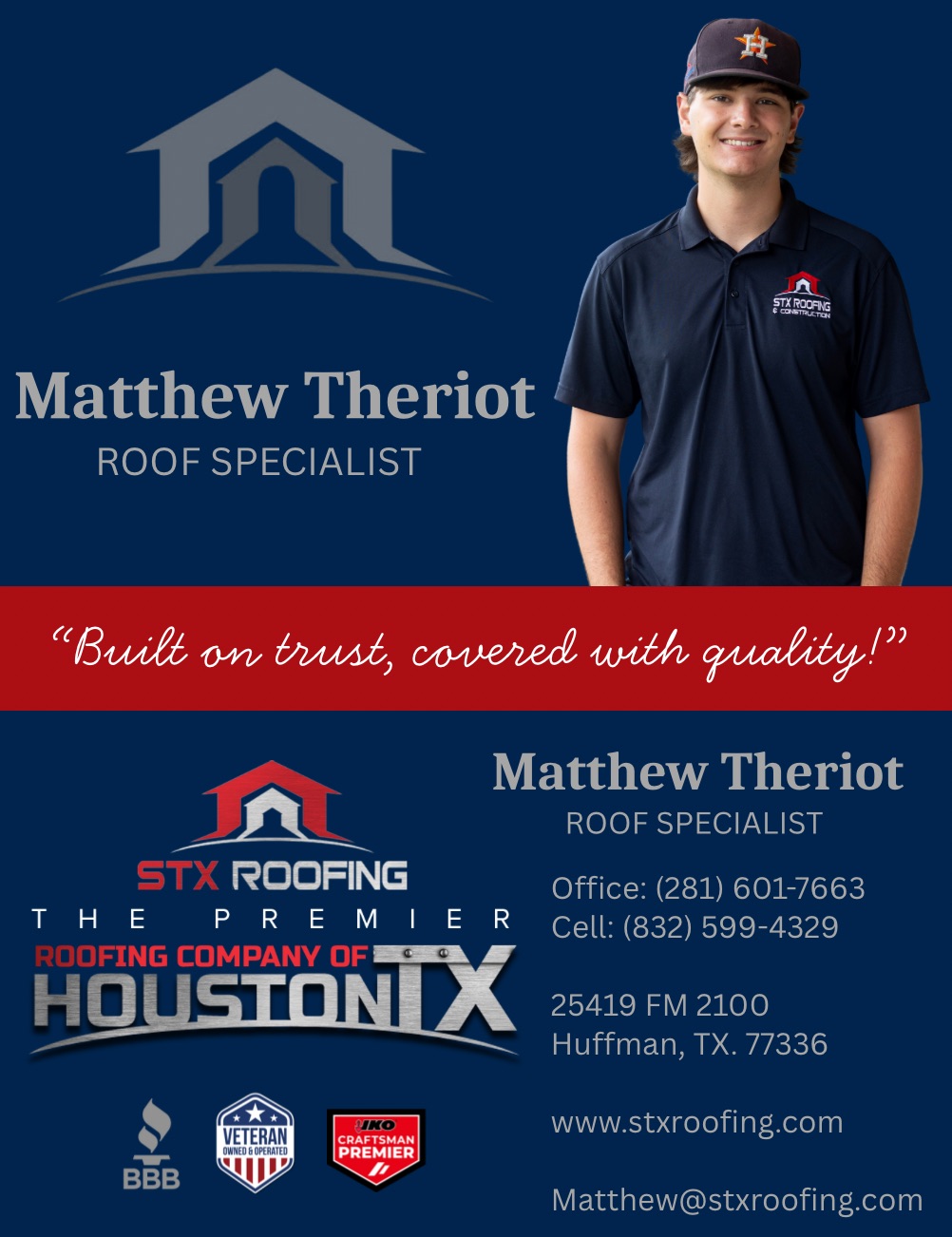 Matthew Theriot - STX Roofing